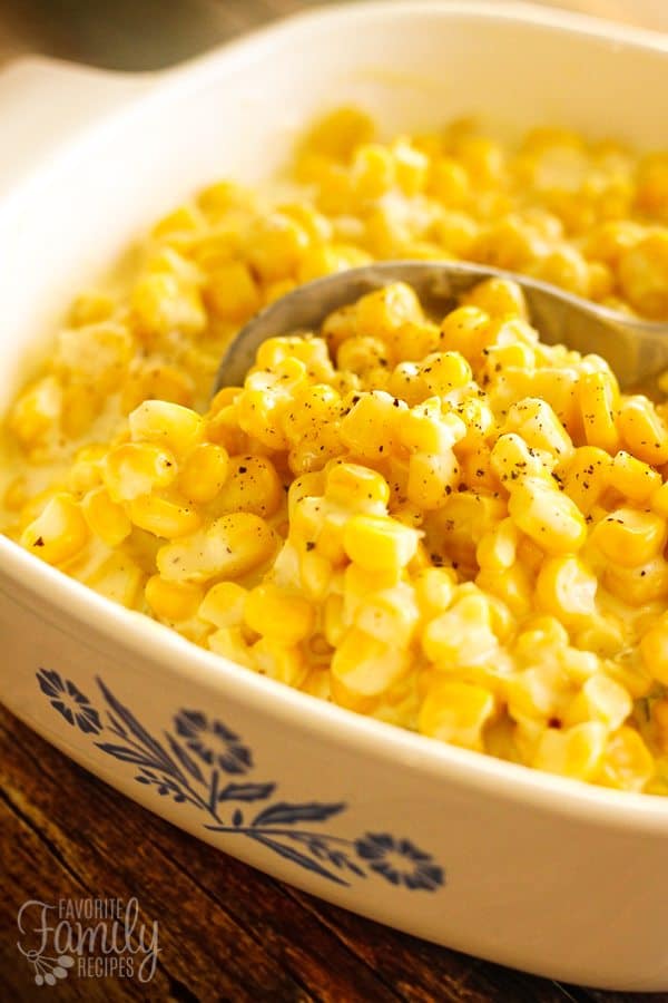 Slow Cooker Creamed Corn Side Dish Favorite Family Recipes Slow Cooker Creamed Corn Side Dish Favorite Family Recipes
