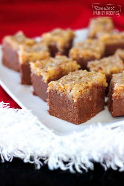 German Chocolate Fudge - Favorite Family Recipes