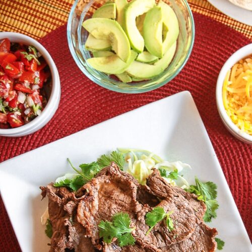 Carne Asada Plate