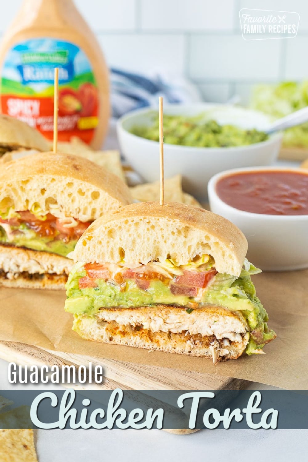 Mexican Chicken Torta