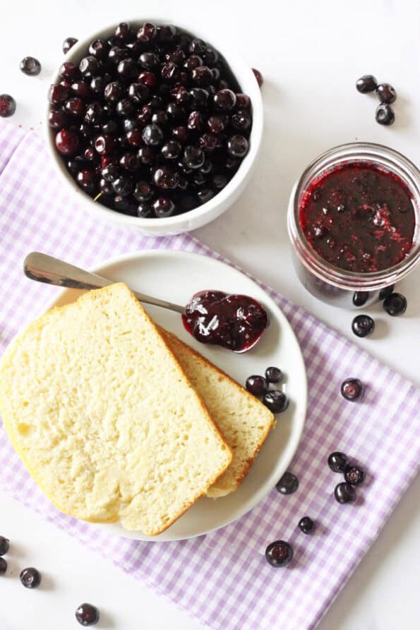 Homemade Huckleberry Jam