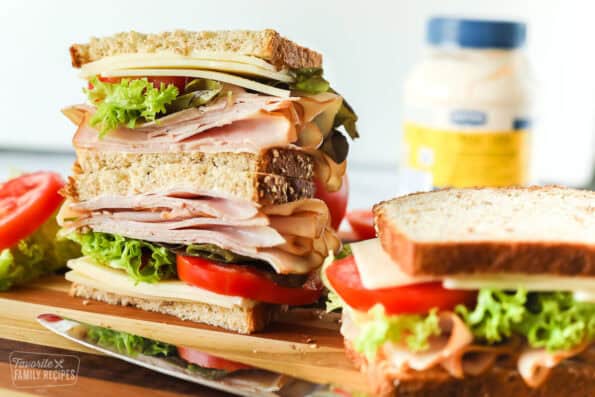 Deli Style Turkey Sandwich