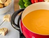Cheddar Cheese Fondue | Favorite Family Recipes