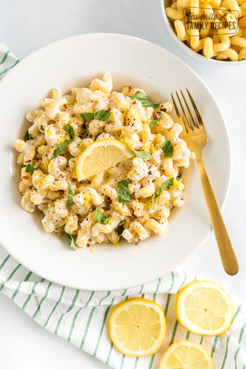 Easy Lemon Ricotta Pasta