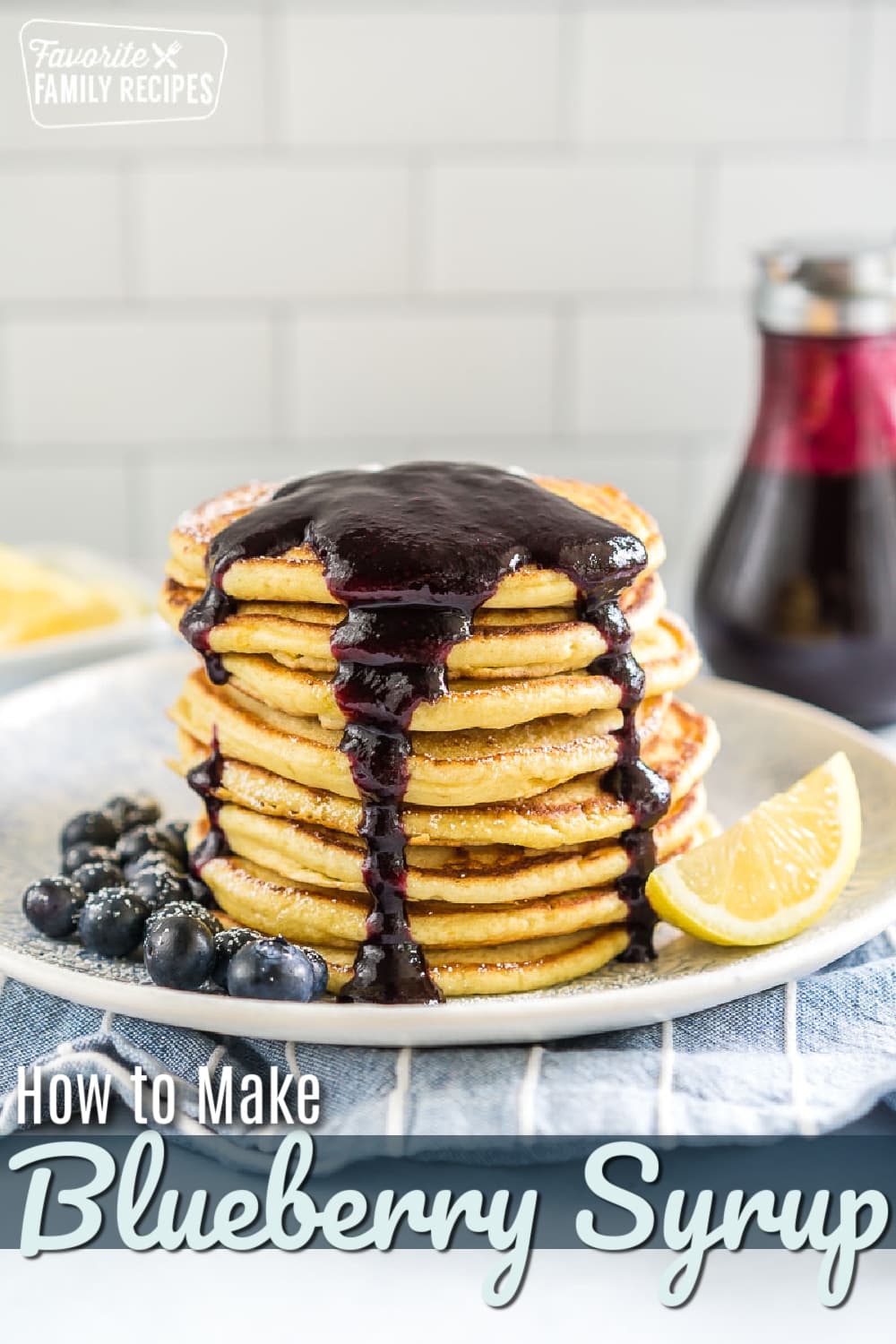 Blueberry Syrup Recipe (Made 3 Ways!)
