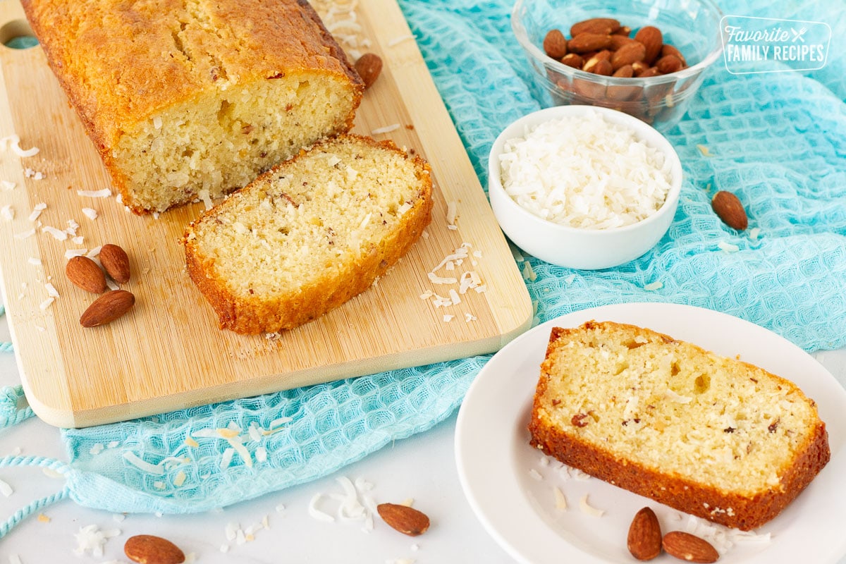 Sweet Coconut Bread Recipe