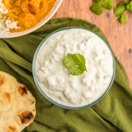 Easy Raita Recipe (Indian Yogurt Sauce)