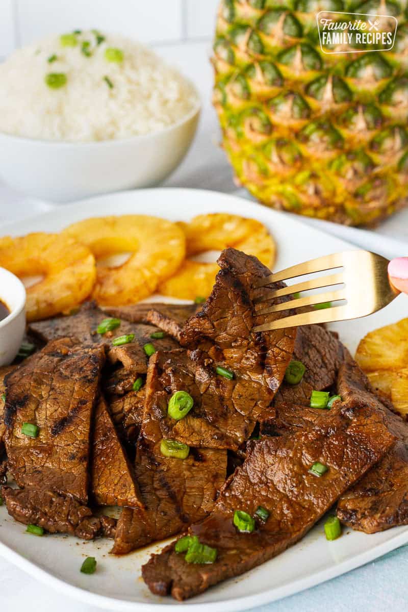 Hawaiian Beef Teriyaki Recipe (with step by step photos + video)