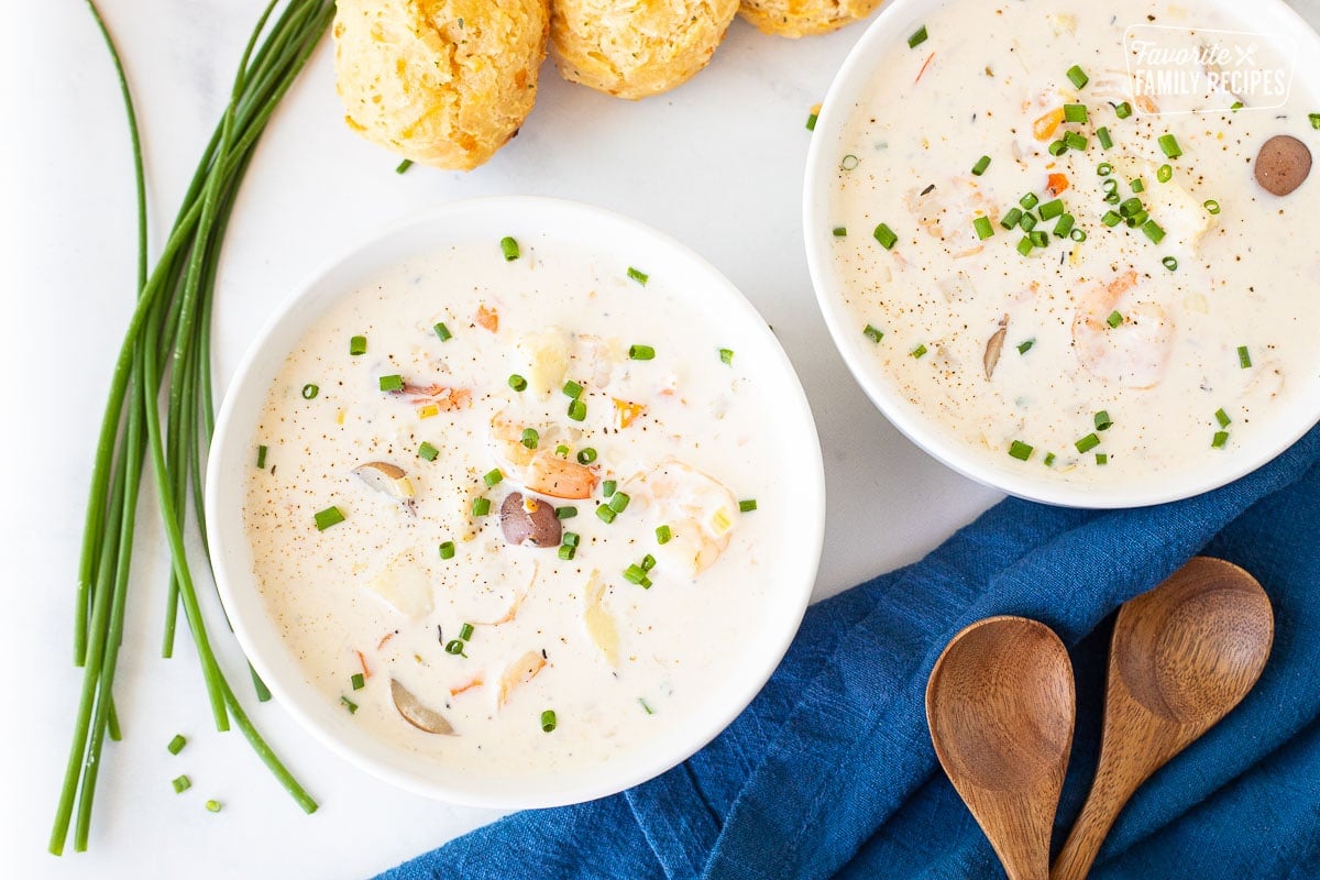 Seafood Chowder Recipe - Hearty, Creamy, and Easy