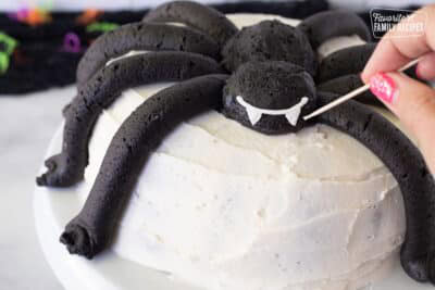Halloween Spider Cake