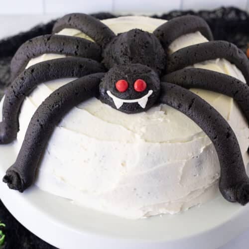Halloween Spider Cake