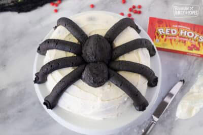 Halloween Spider Cake