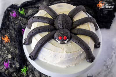 Halloween Spider Cake