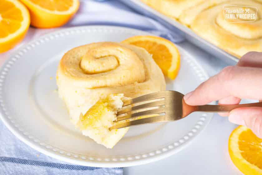 Homemade Orange Rolls