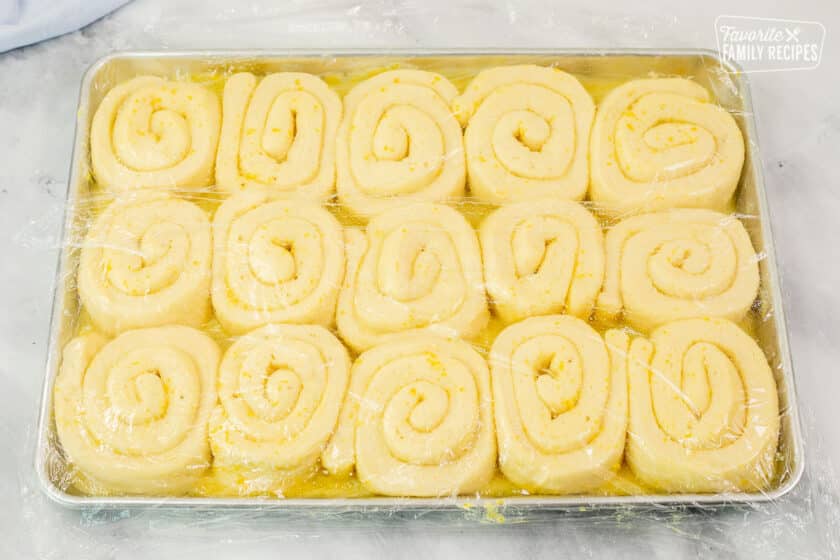 Homemade Orange Rolls