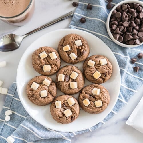 Hot Chocolate Cookies