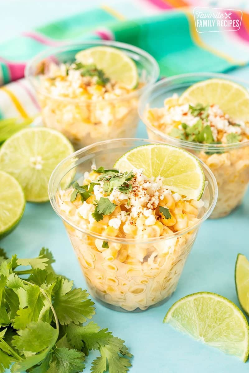 Elote Recipe (Mexican Street Corn Cups)