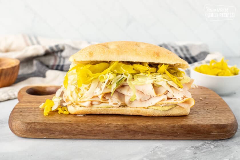 Italian Turkey Sandwich