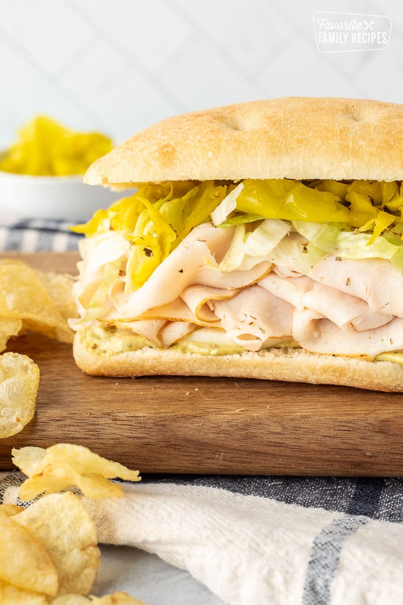 Italian Turkey Sandwich