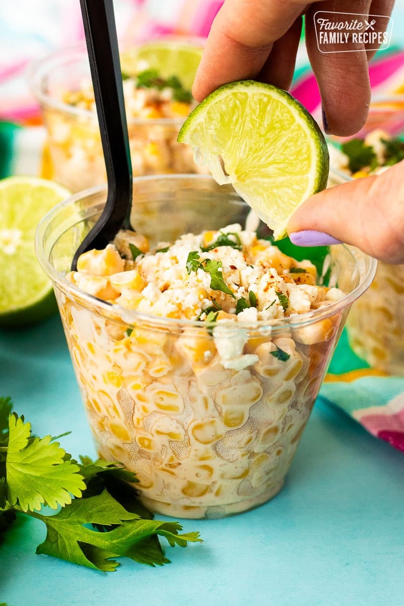 Elote Recipe (Mexican Street Corn Cups)