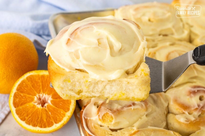 Homemade Orange Rolls