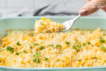 Easy Cheesy Rice (Baked or Stovetop)