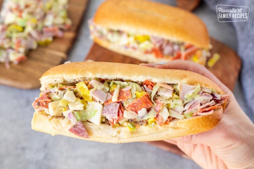 Chopped Italian Sandwich (The Viral TikTok Recipe)