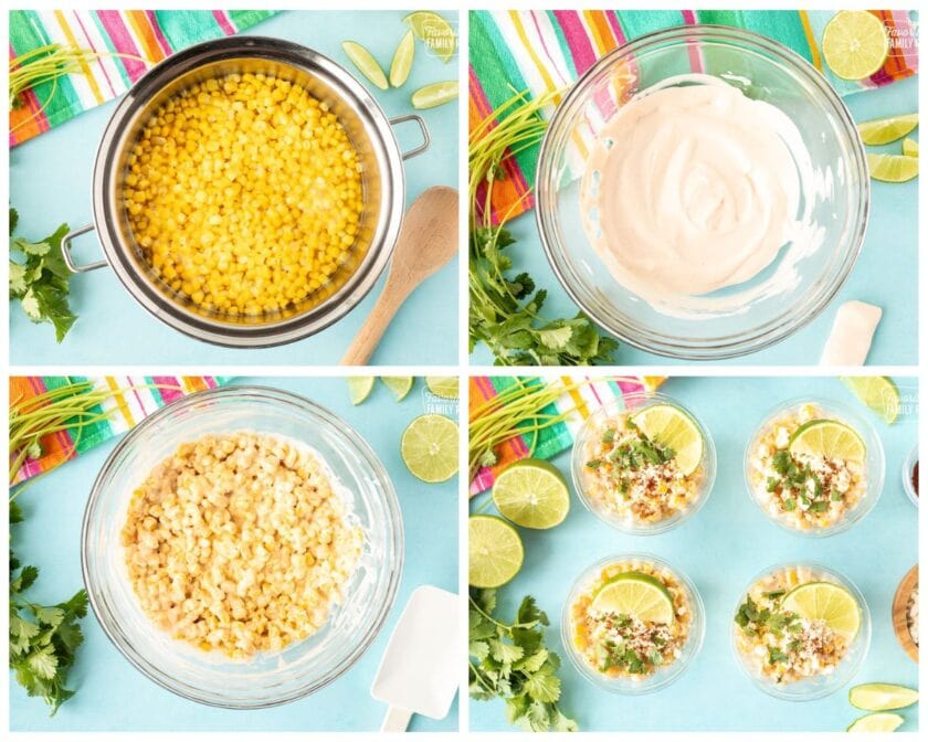 Elote Recipe (Mexican Street Corn Cups)