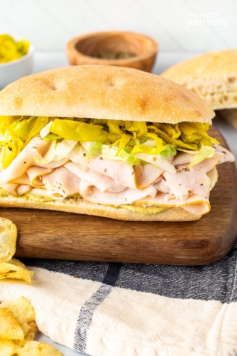 Italian Turkey Sandwich