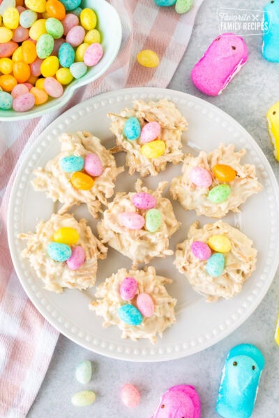 No-Bake Chocolate Bird Nests