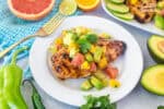 Citrus Chicken with Citrus Avocado Salsa