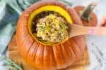 Dinner in a Pumpkin