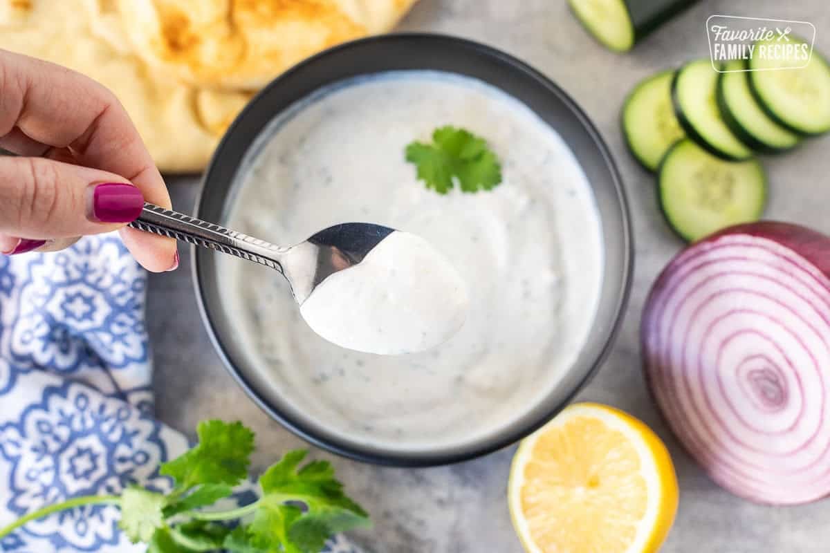 Easy Raita Recipe (Indian Yogurt Sauce)