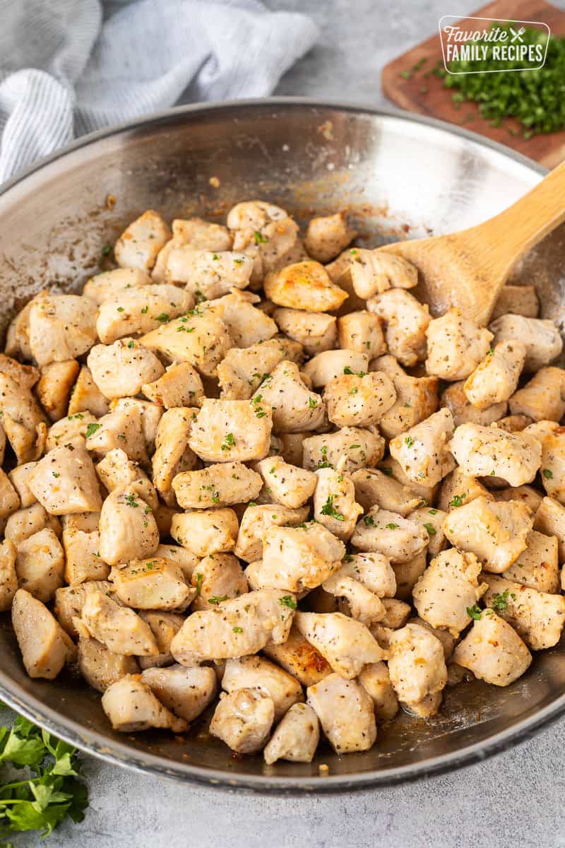 Seasoned Diced Chicken